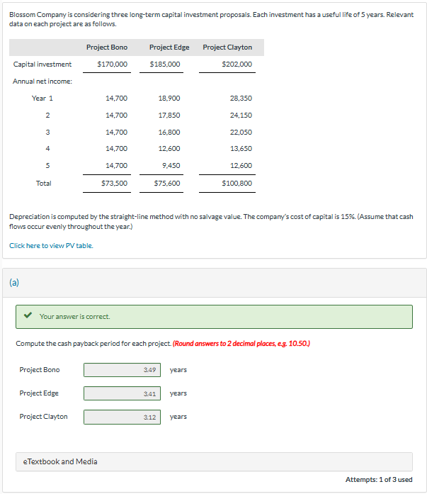 Solved I need help solving this part of the question | Chegg.com