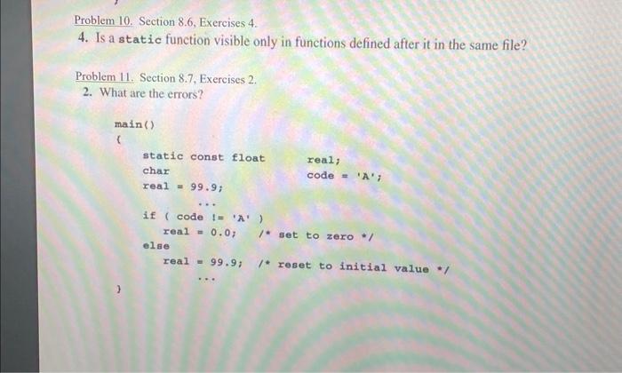 Solved Problem 5. Section 8.3, Exercise 1. 1. Explain how a | Chegg.com