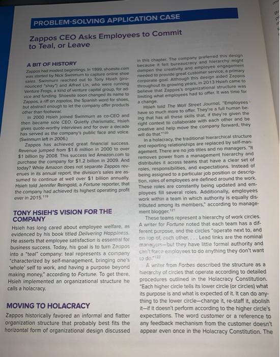 Solved Read Problem solving application case, page 628-630 | Chegg.com