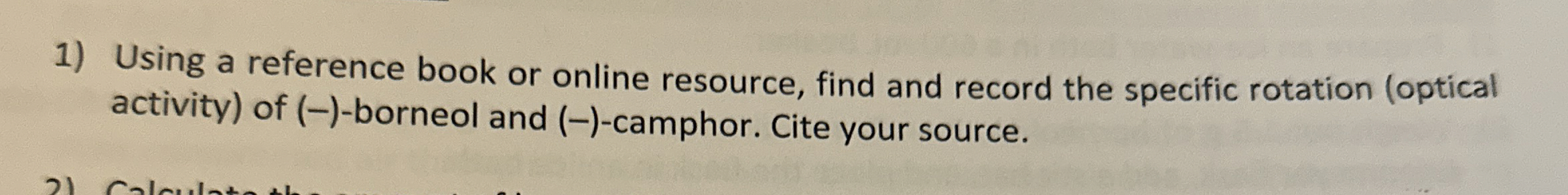 Solved Using a reference book or online resource, find and | Chegg.com