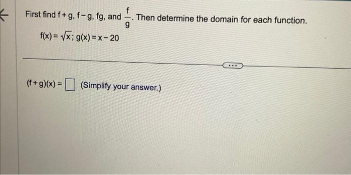 Solved Find the domain of the function. f(x)=x2−16x+3921 | Chegg.com