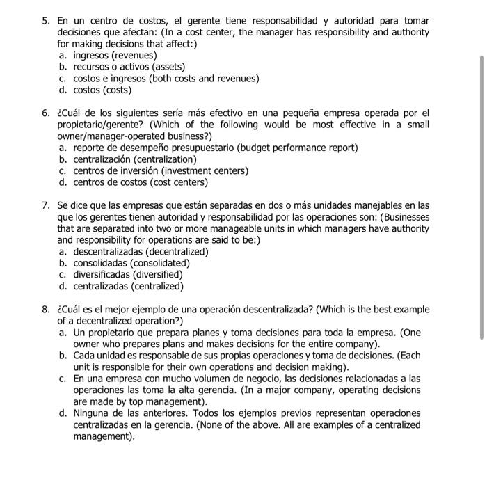Solved Premisas de selección múltiple y cierto o falso: 1. | Chegg.com