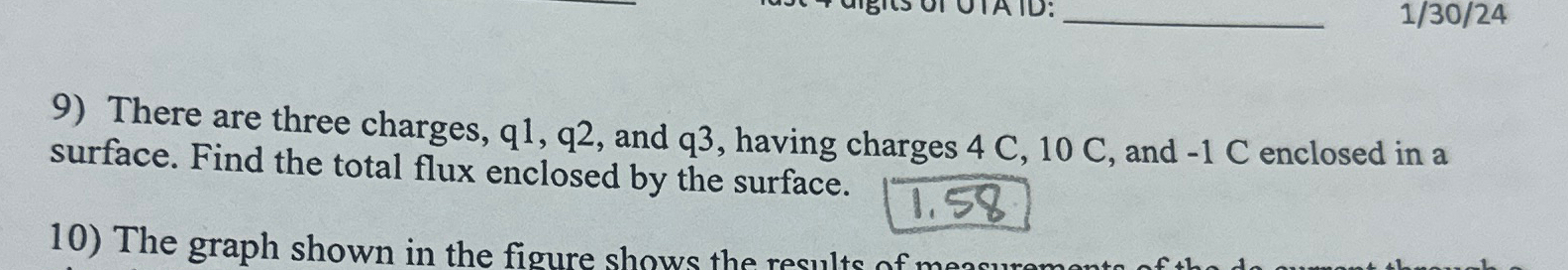 Solved There are three charges, q1, ﻿q2, ﻿and q3, ﻿having | Chegg.com