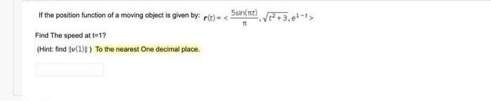 Solved Given the vector-valued function: | Chegg.com