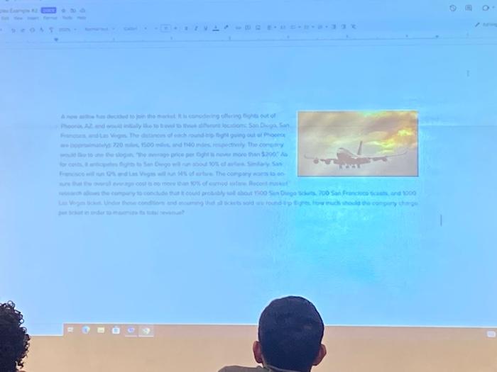 Solved plex Example #2 B 204T 200% - Normal A new airline | Chegg.com