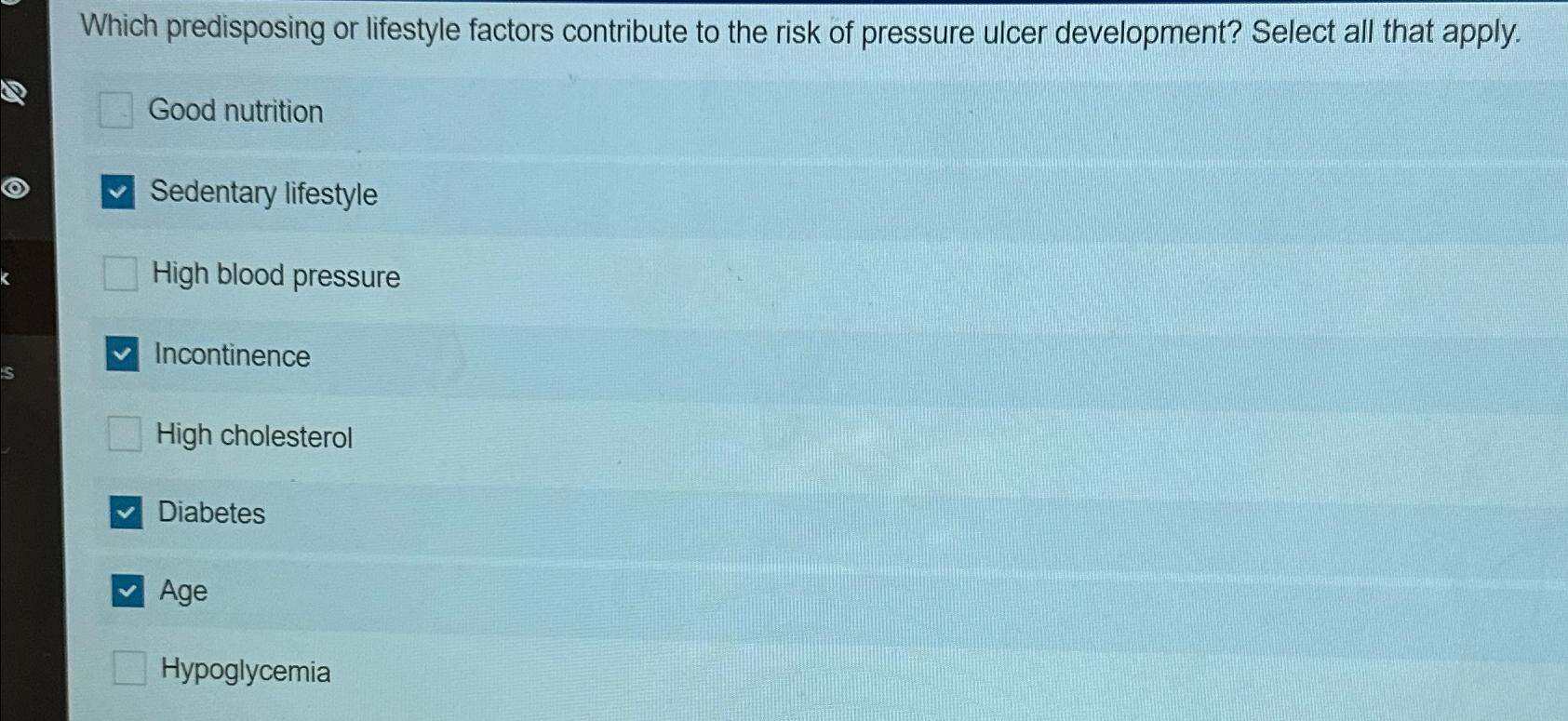 Solved Which predisposing or lifestyle factors contribute to | Chegg.com