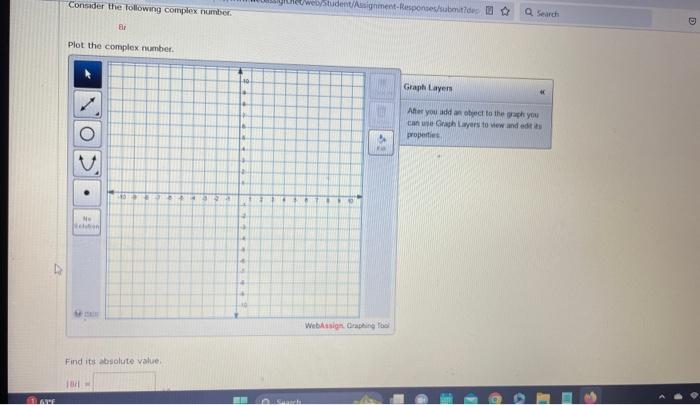 Solved Consider the following complex numbers. Plot the | Chegg.com