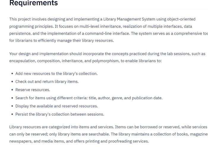 Solved can you do this project using java object oriented | Chegg.com
