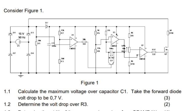 Solved Consider Figure 1. Figure 1 1.1 Calculate the maximum | Chegg.com