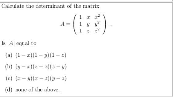 Solved Let A= (aij) be an n xn matrix with real entries. | Chegg.com