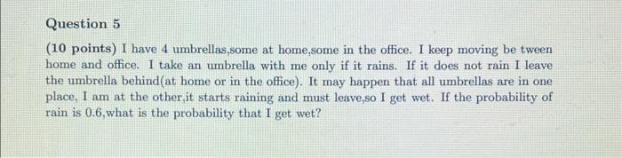 Solved (20 points) Let the Markov chain consisting of the | Chegg.com