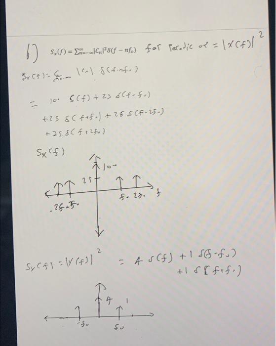Solved Q1) Let the input to the system shown in Fig Q1, to | Chegg.com