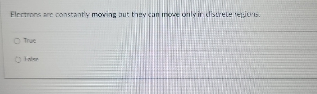 Solved Electrons are constantly moving but they can move | Chegg.com