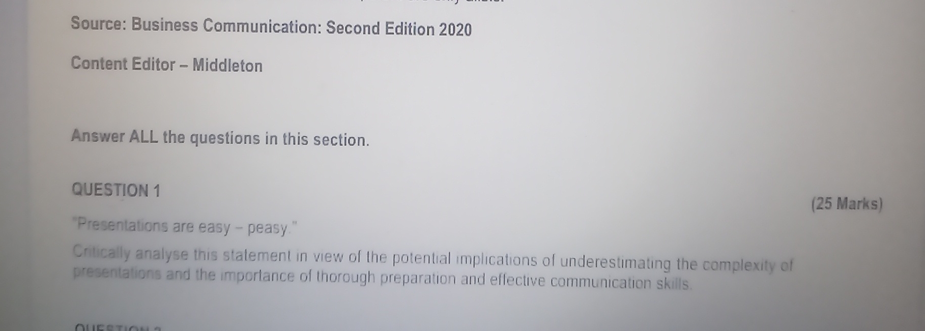 Solved Source: Business Communication: Second Edition | Chegg.com