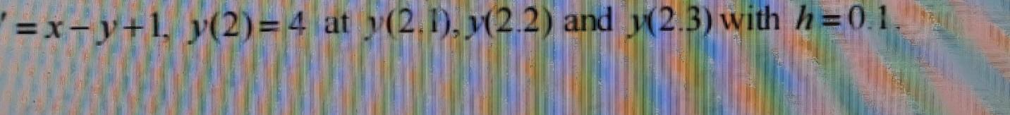 Solved use RK4 method to find an approximate solution for | Chegg.com