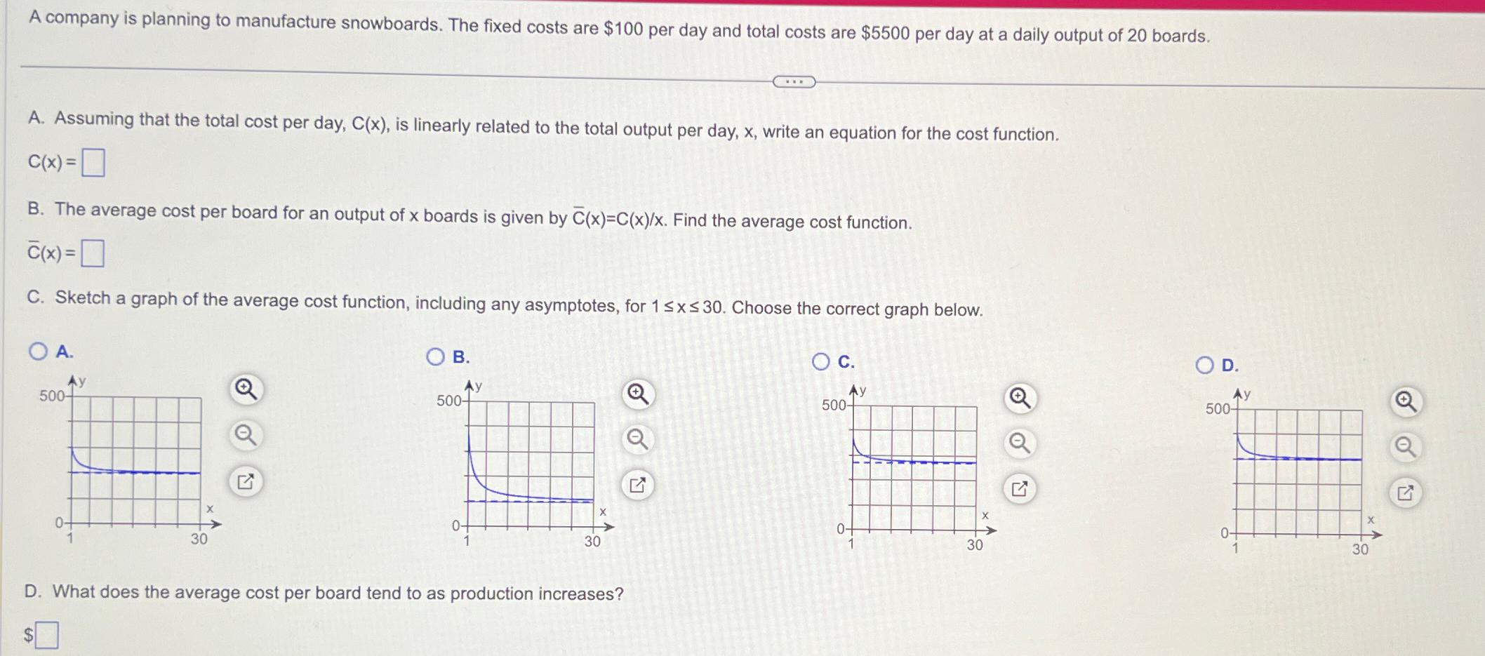 Solved A company is planning to manufacture snowboards. The | Chegg.com