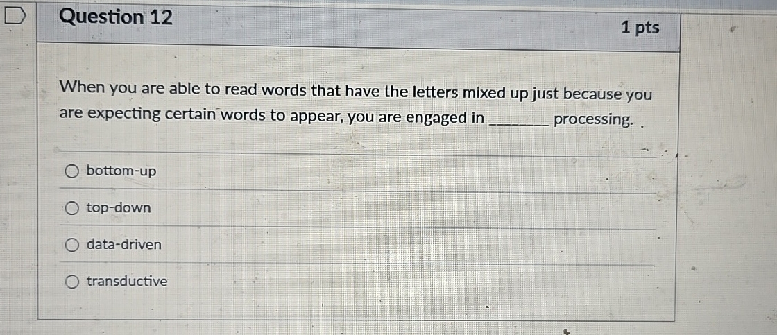 Solved Question 12When you are able to read words that have | Chegg.com
