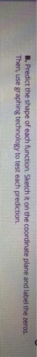 Solved 1. Transforming Function Shapes A. Dilate each given | Chegg.com