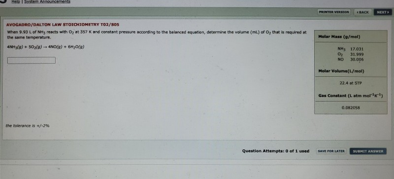 Solved Help System Announcements PRINTER VERSION BACK NEXT | Chegg.com
