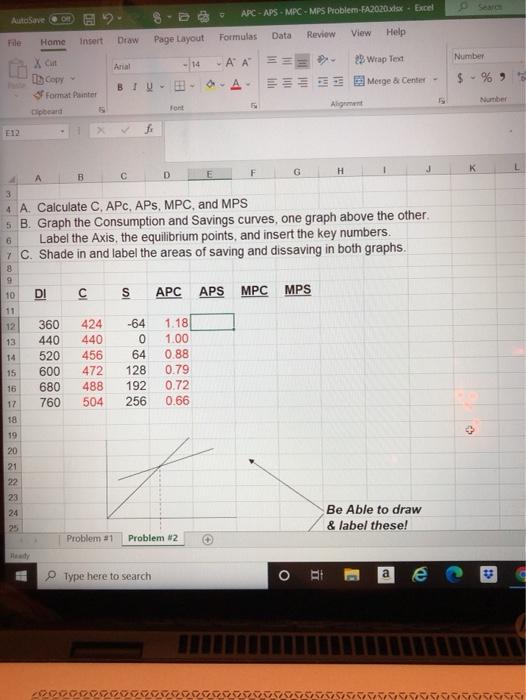 Solved AutoSave COM 8-B ARC-APS - MPC - MPS | Chegg.com