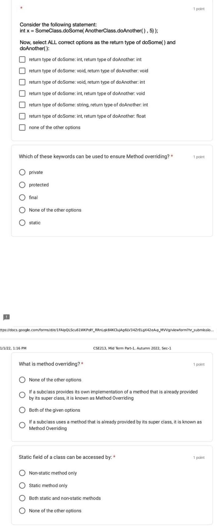 Solved this is question is related to object oriented | Chegg.com