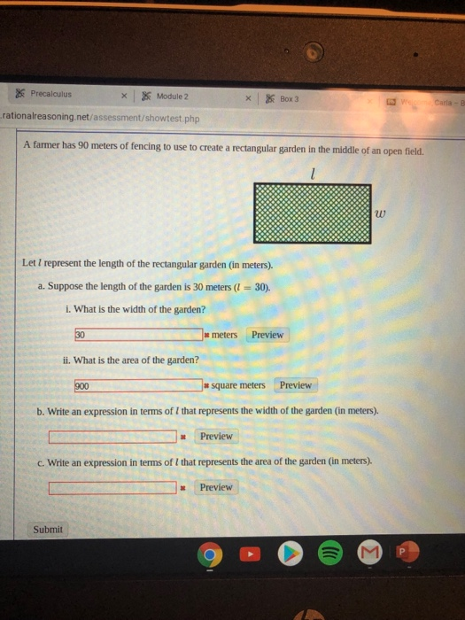 Solved Precalculus * * Module 2 | Chegg.com