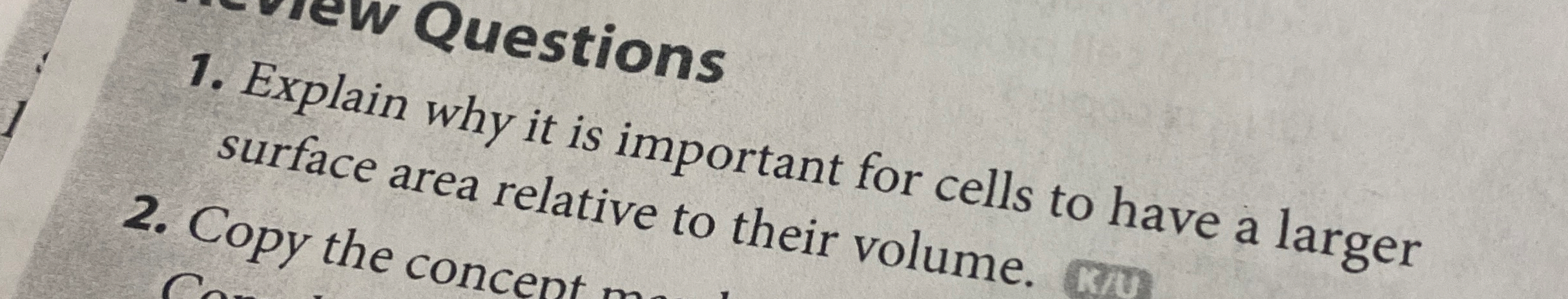 Solved Explain why it is important for cells to have a | Chegg.com