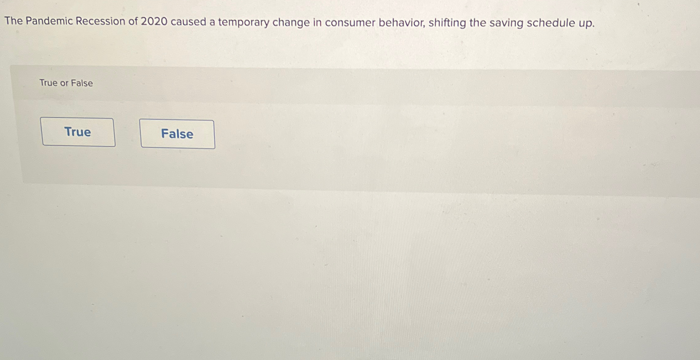 Solved The Pandemic Recession of 2020 ﻿caused a temporary | Chegg.com