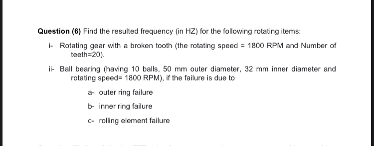 Solved Question (6) ﻿Find the resulted frequency (in HZ ) | Chegg.com
