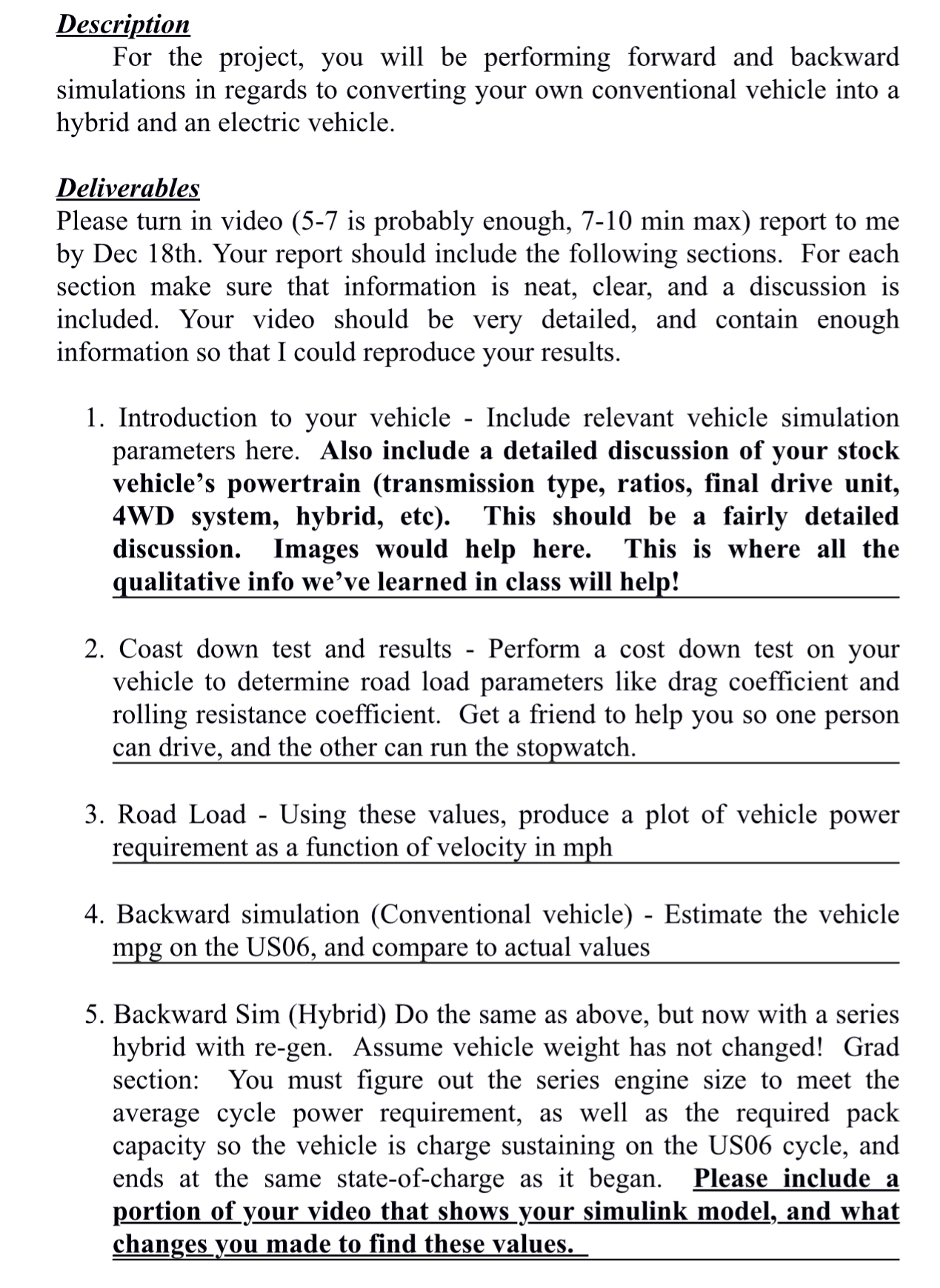 Solved DescriptionFor the project, you will be performing | Chegg.com