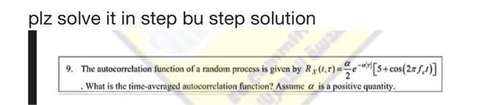 Solved plz dont repeat old wrong soln i will give you | Chegg.com