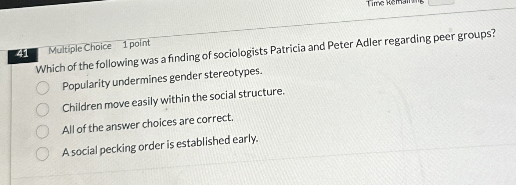 Solved 41 ﻿Multiple Choice 1 ﻿pointWhich of the following | Chegg.com