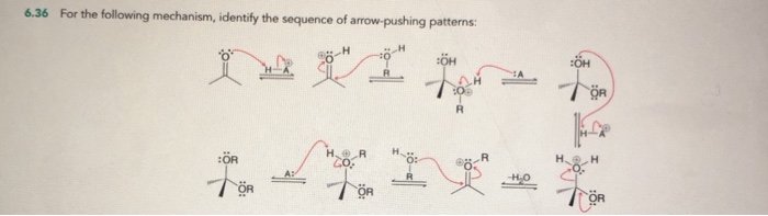 Solved 6.36 For the following mechanism, identify the | Chegg.com