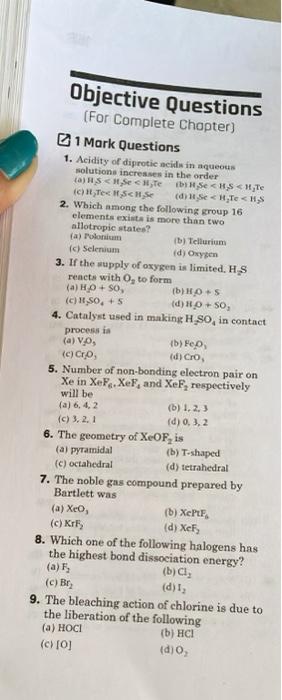Solved Redox Reactions 9 Equivalent Mass Of Oxidising Agent