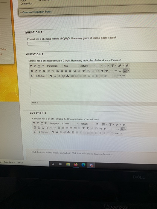 Solved Completion Question Completion Status QUESTION 1 | Chegg.com