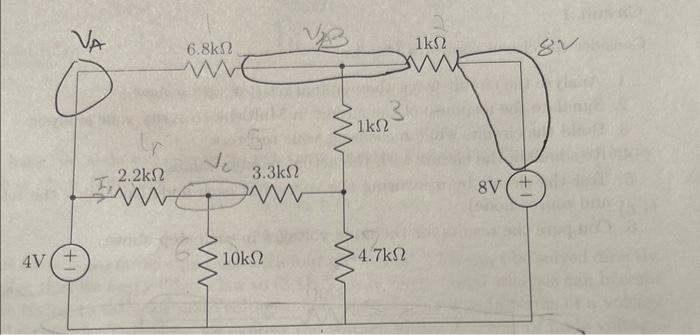 Solved Use KCl to solve for va, vb,vc | Chegg.com Solved Use KCl to solve for va, vb,vc | Chegg.com