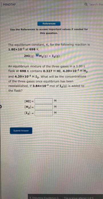 Solved Use the References to access important values if | Chegg.com