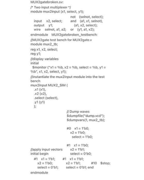 Solved Please use EDA playground to answer all 4bulletins. | Chegg.com