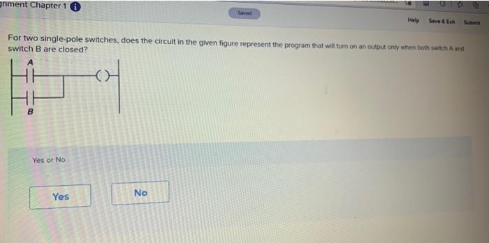 Solved onment Chapter 1 Sed Help Save For two single-pole | Chegg.com
