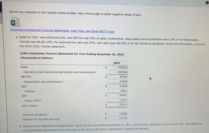 Solved c. Calculate 2020 and 2021 net operating working | Chegg.com