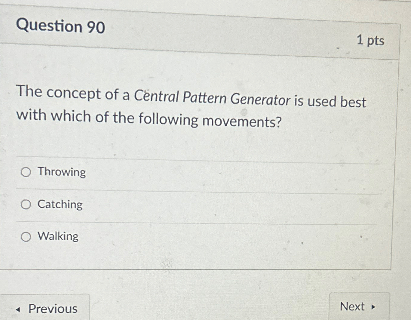 Solved Question 901ptsThe concept of a Central Pattern | Chegg.com