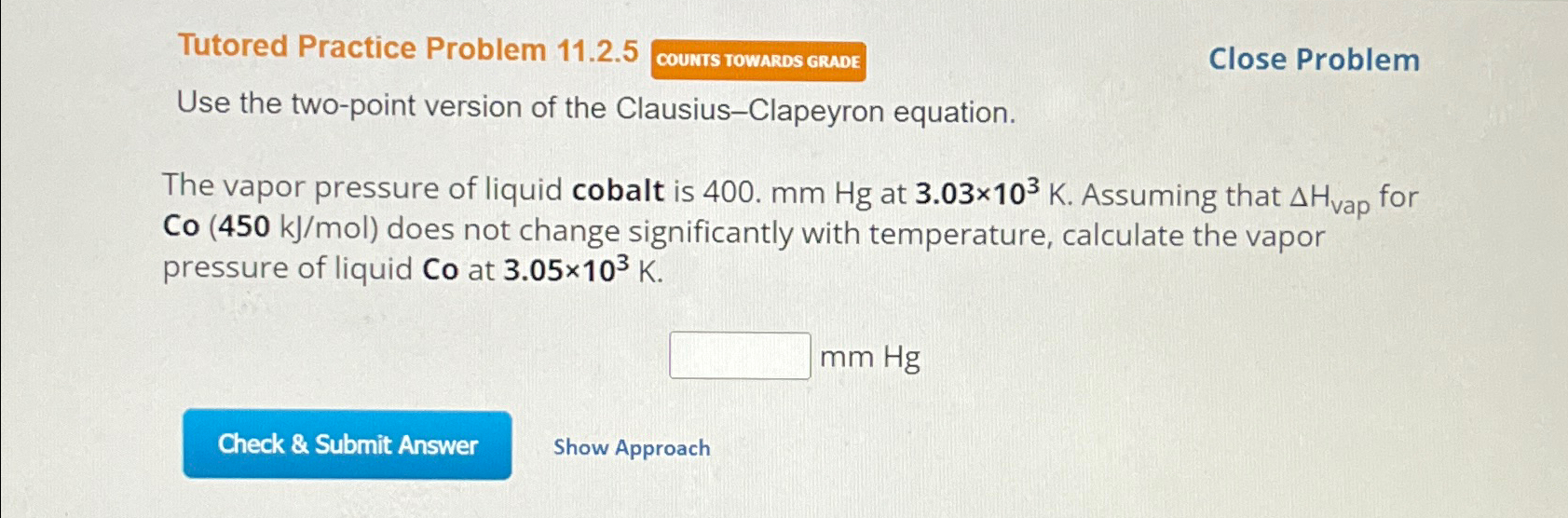 Solved Tutored Practice Problem 11 2 5 ﻿counts Towards