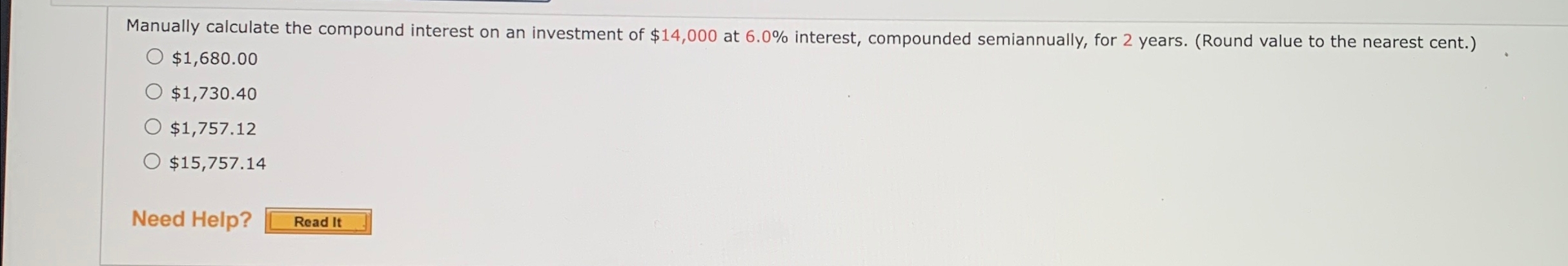Solved Manually calculate the compound interest on an | Chegg.com