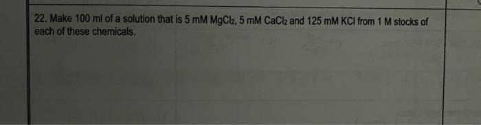 Solved Show calculations and how much solvent is used for | Chegg.com