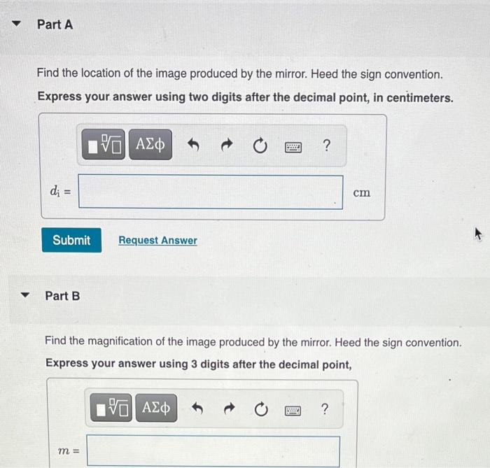 Solved An object with a height of 44 cm is placed 91 cm in | Chegg.com