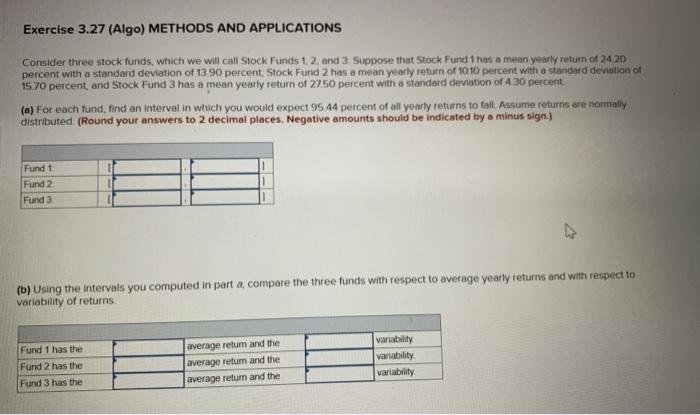 Solved Exercise 3.27 (Algo) METHODS AND APPLICATIONS | Chegg.com