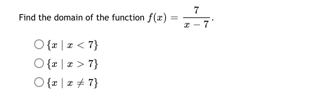 Solved Find The Domain Of The Function