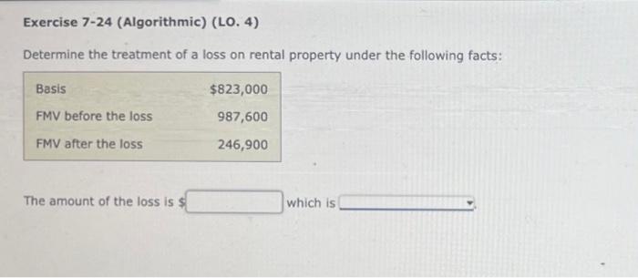 Solved Exercise 7-21 (Algorithmic) (LO. 1) Last year, | Chegg.com