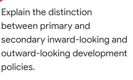 Solved Explain the distinction between primary and secondary | Chegg.com