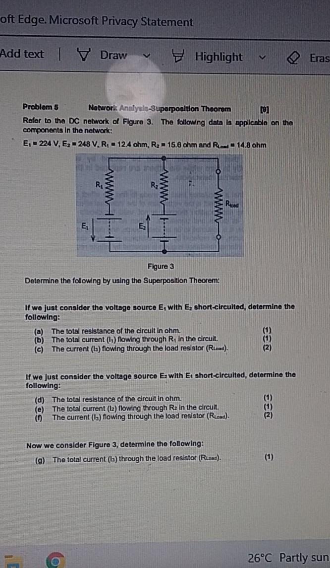Solved oft Edge. Microsoft Privacy Statement Add text IV | Chegg.com